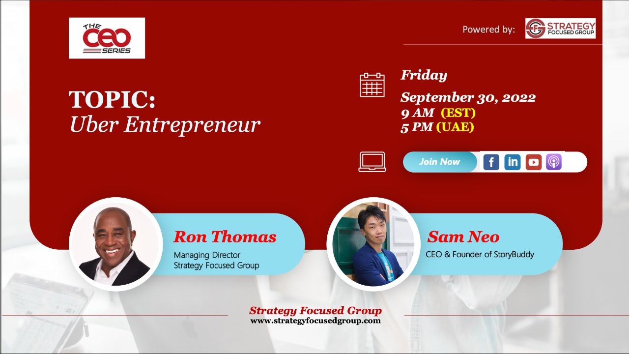 The CEO Series with Sam Neo - YouTube