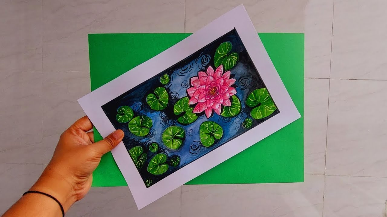 Lotus Drawing - Hard - YouTube