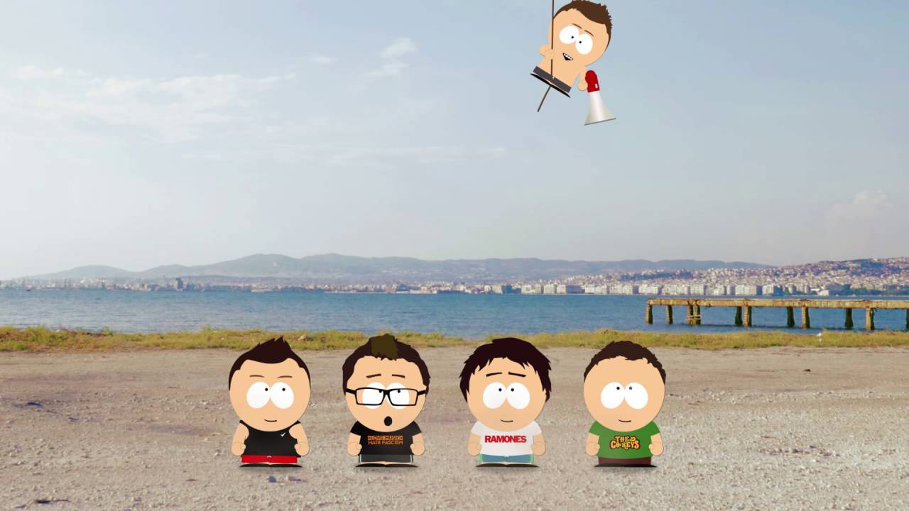 "Welcome!" - The Coreys' message as South Park cartoons - YouTube