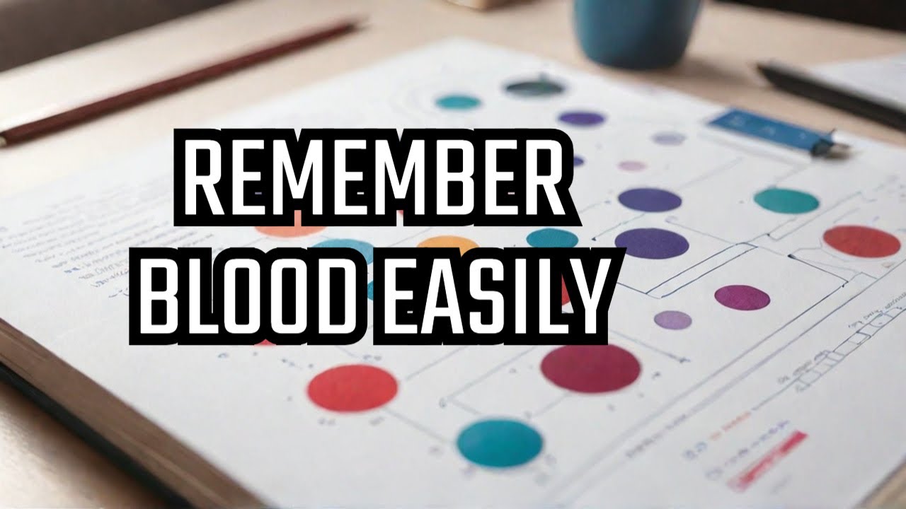trick to remember and memorize human blood- Lucent biology in English ...