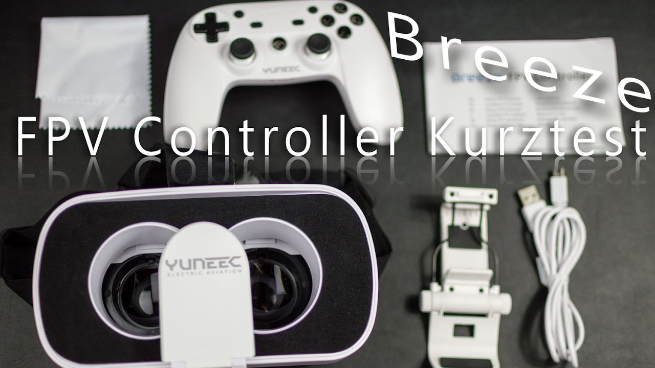 Yuneec BREEZE 4K und FPV & Controller Kit im 60 Sekunden Kurztest - YouTube