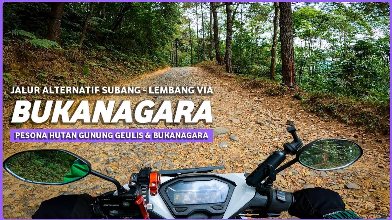 SOLO RIDING JALUR ALTERNATIF BANDUNG - SUBANG VIA BUKANAGARA | Hutan ...