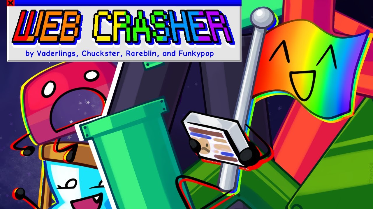 Friday Night Funkin' BFDI 26 WEB CRASHER (OFFICAL GAMEPLAY SHOWCASE ...