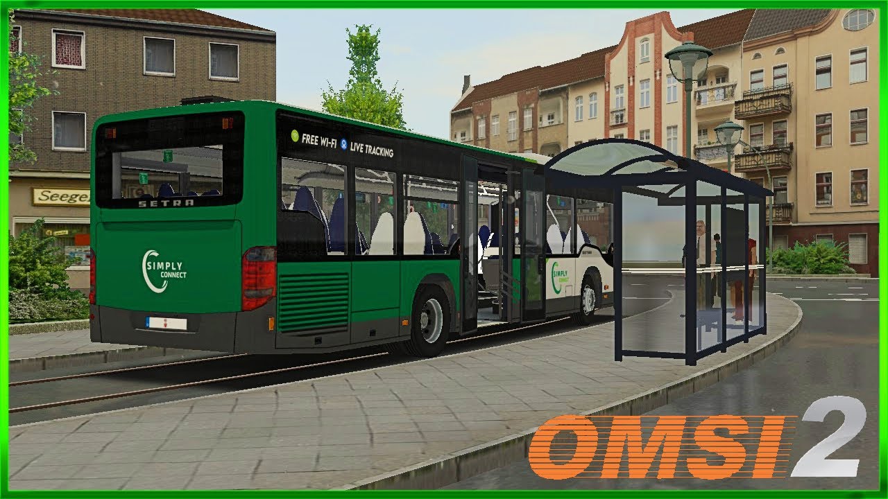 OMSI 2 - Simply Connect bus Company - Ebstein - Line 202 - Evobus Setra ...