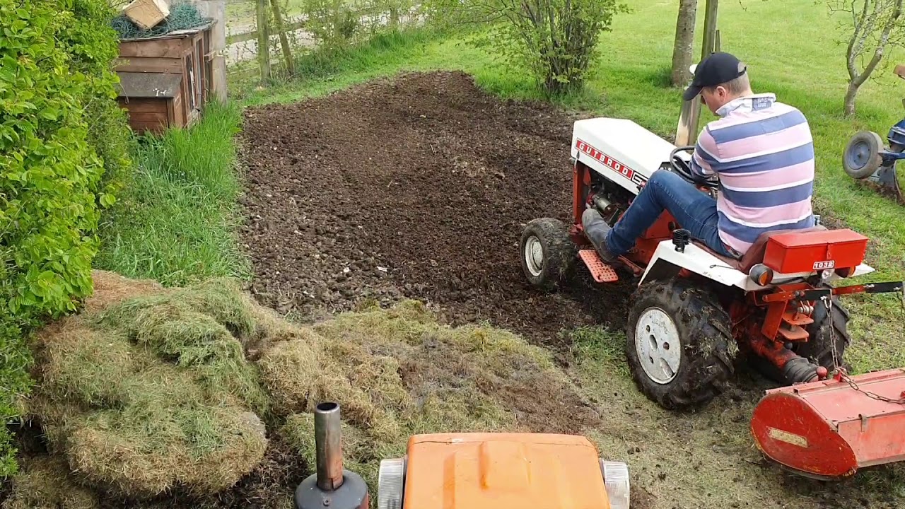 Gutbrod 1032 Rotovating - YouTube