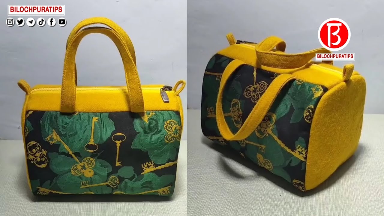 How to make handbag full video Tutorial episode 47 - YouTube