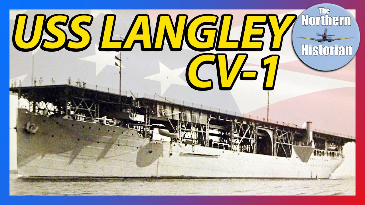 America's First Aircraft Carrier - USS Langley CV-1. - YouTube