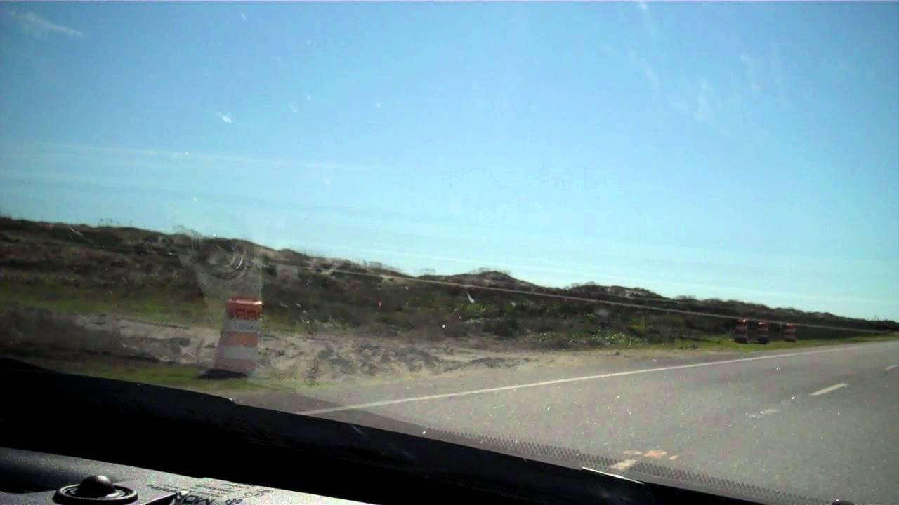 Temporary Bridge - Pea Island - YouTube