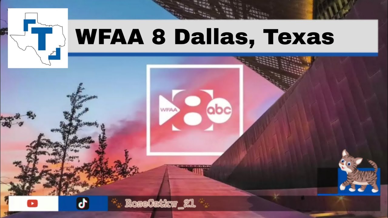 WFAA 8 Dallas, Texas; WFAA News at 5:00pm Open - YouTube