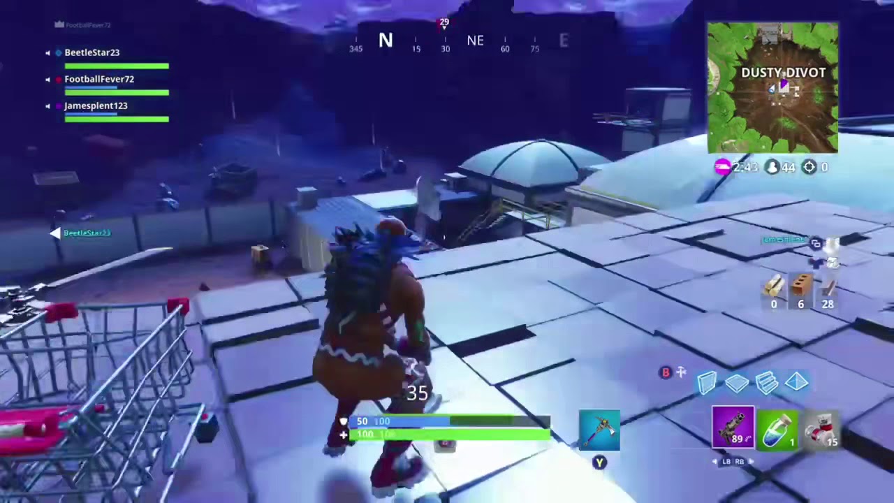 OPENING THE METEOR AT DUSTY DIVOT???? - YouTube