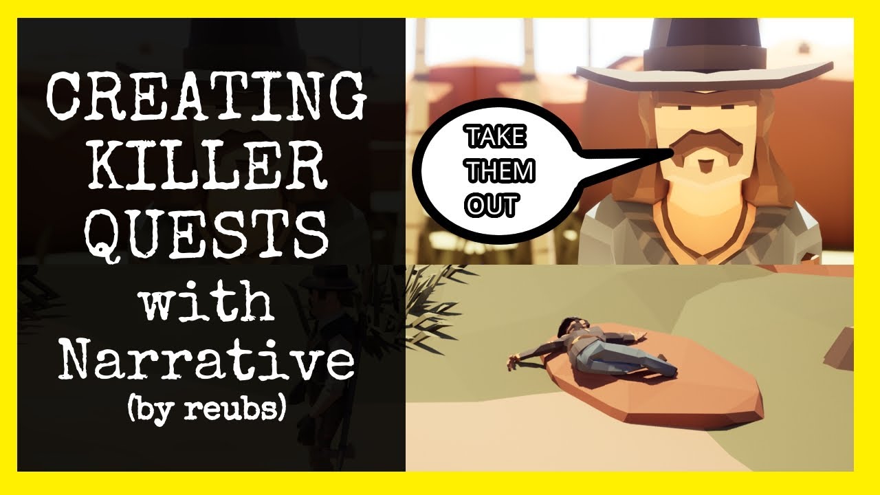 Narrative Plugin Tutorial Quests With Namedgroup Enemies And Immersive Dialogue Ue5