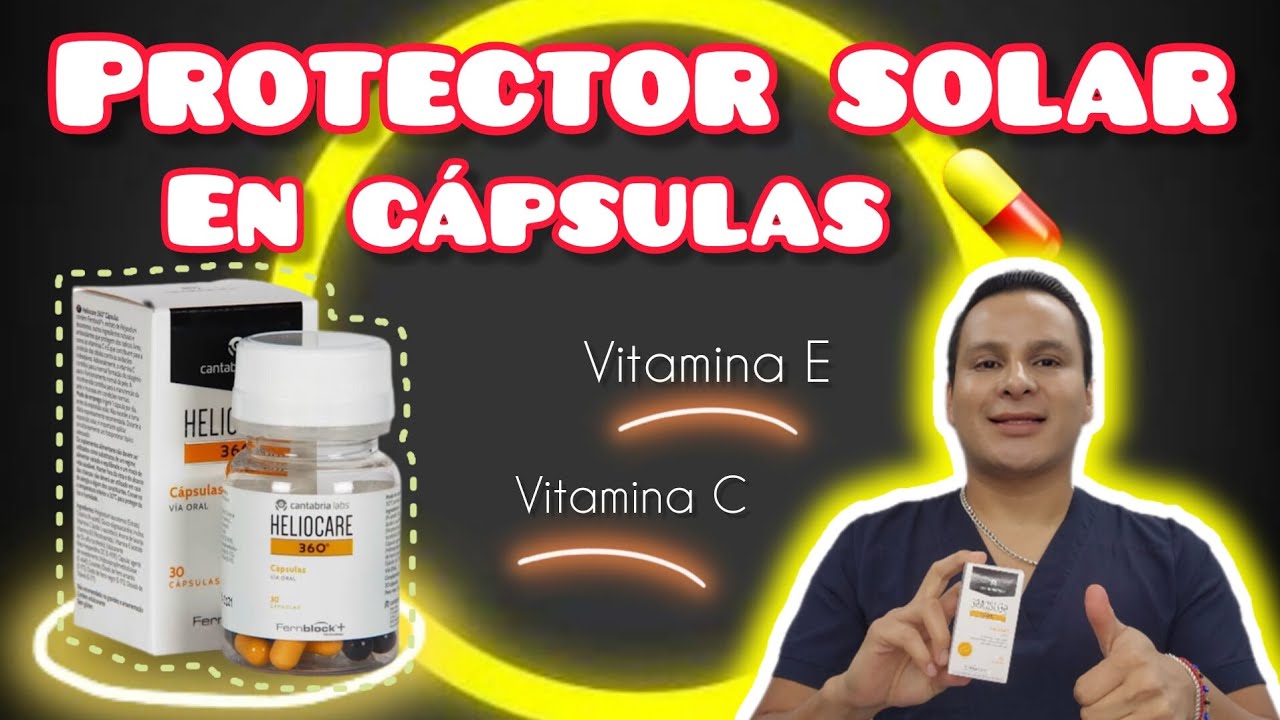 Heliocare 360 - Protector Solar en Cápsulas - YouTube