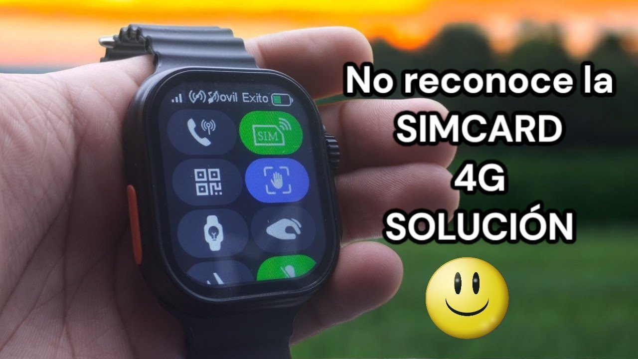 Smartwatch con simcard chino no reconoce SIMCARD 4G | T83 PRO - YouTube