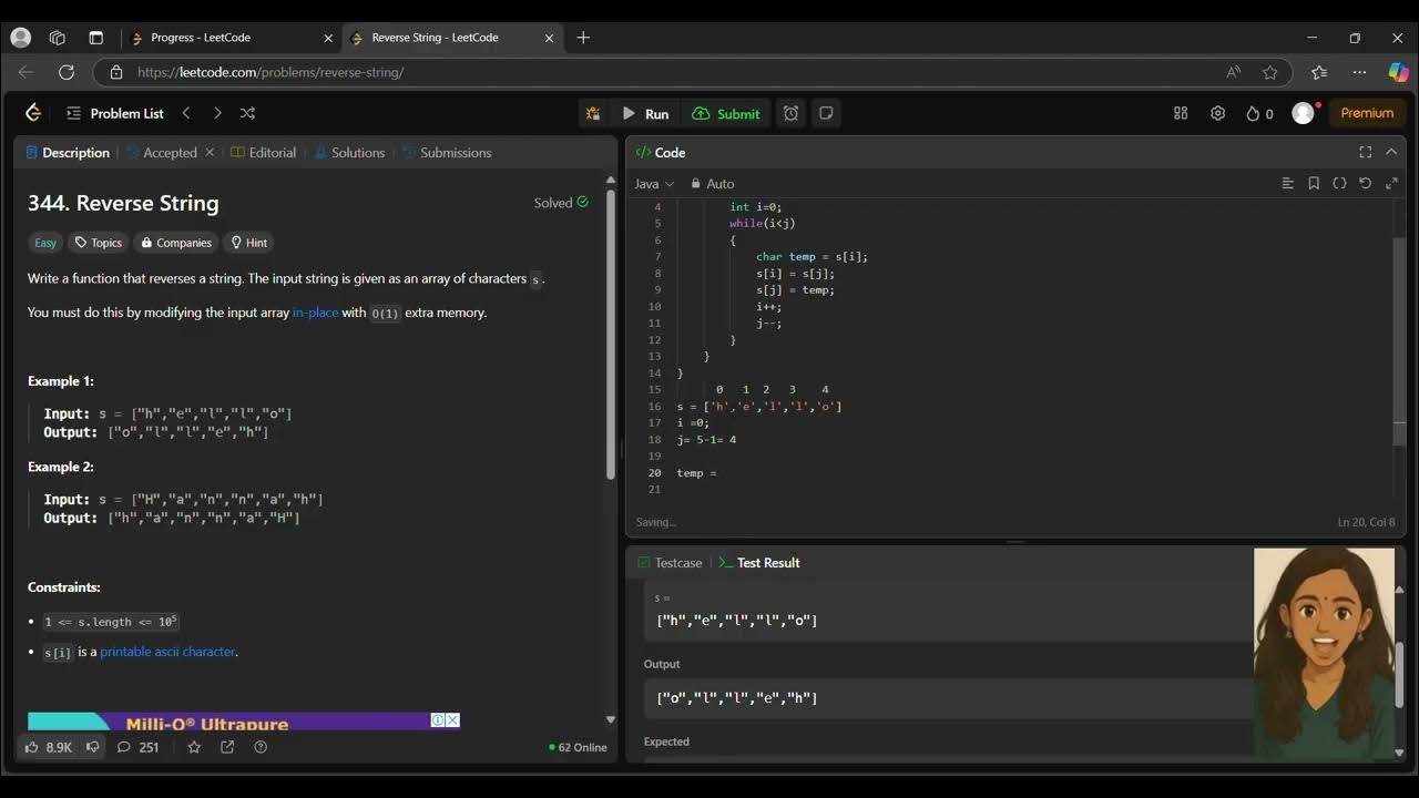 Day 1 Learn to Reverse a String in Java | Simple Coding for Beginners - YouTube
