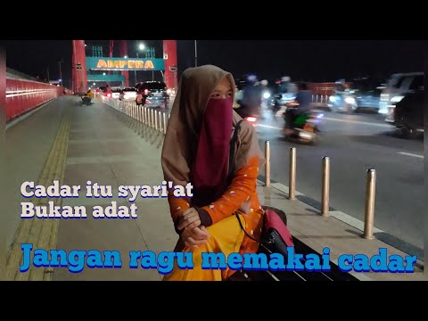 Jangan ragu memakai cadar