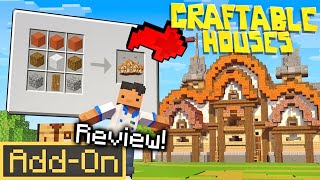 CRAFTABLE HOUSES ADDON for Minecraft Bedrock in-depth r... | Doovi