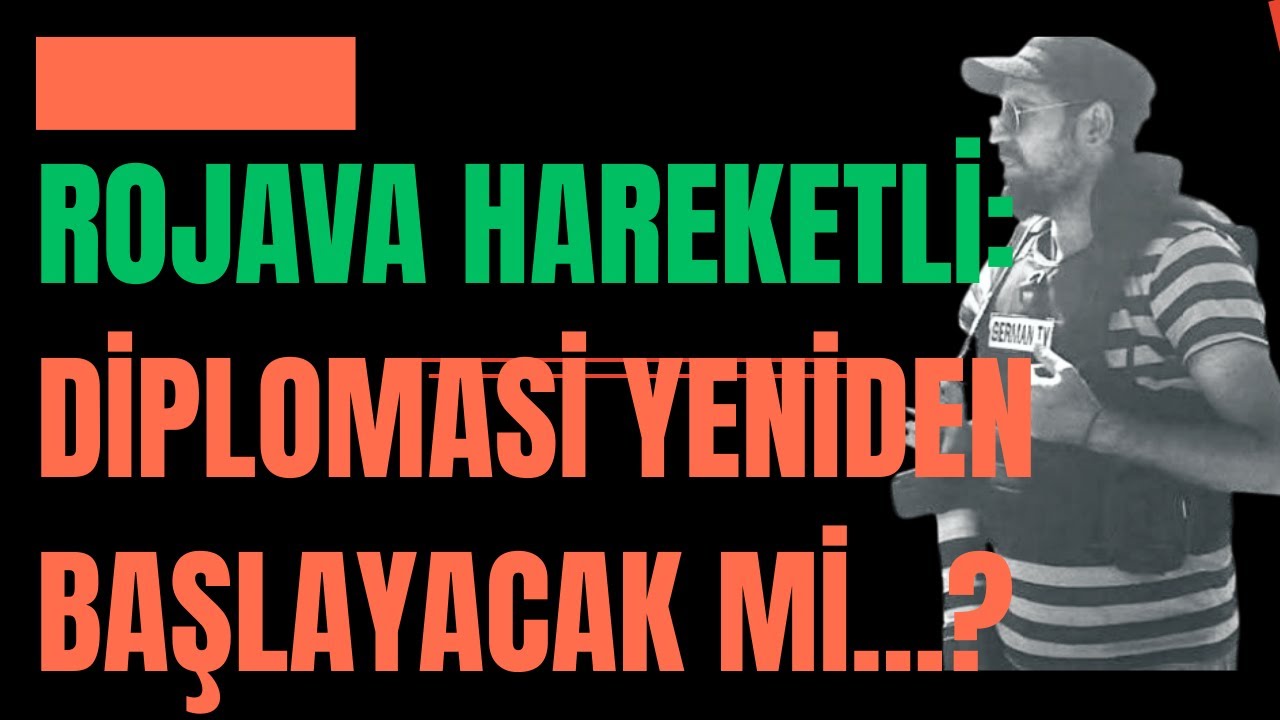 CENTCOM KOMUTANI ROJAVA'DA, DİPLOMASI YENİDEN BASLAYACAK MI? - YouTube