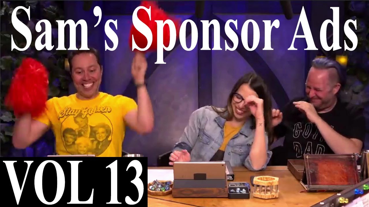 Sam Riegel's Sponsor Ads [VOL 13] (Critical Role) - YouTube