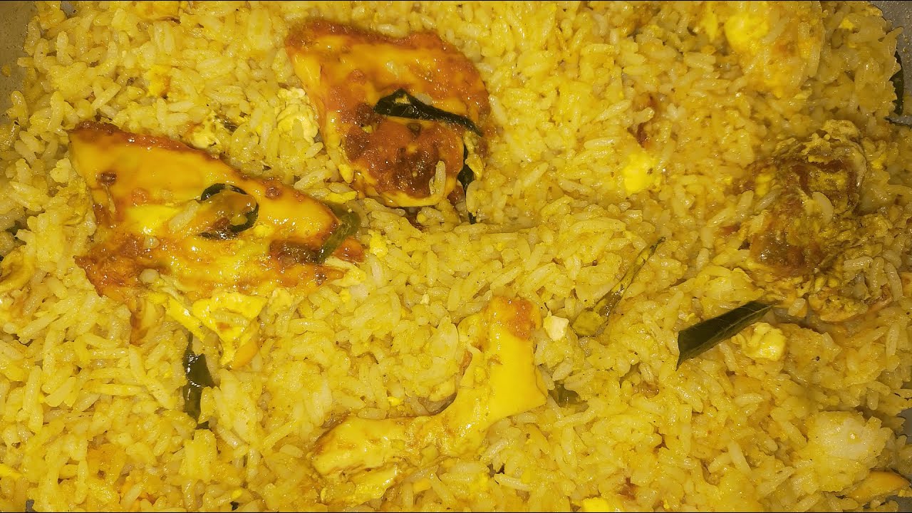 Homemade Egg Fried Rice by Padma's Kitchen || Padma's Kitchen - YouTube