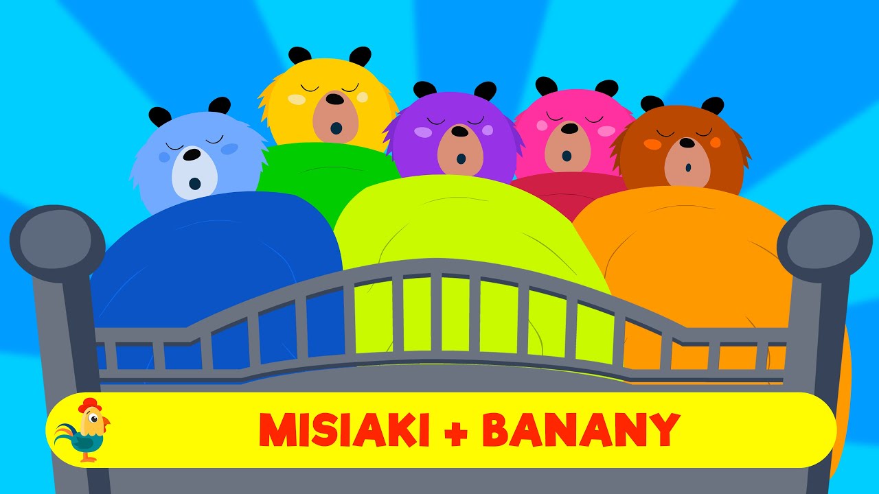 MISIAKI + BANANY - ŚPIEWAJĄCE BRZDĄCE - PIOSENKI DLA DZIECI - YouTube