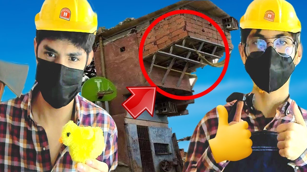 Siendo CONSTRUCTORES por 1 DIA 👷‍♂️👍 - YouTube