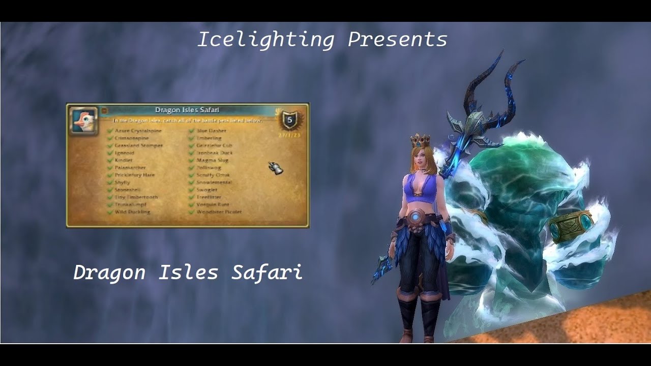 Dragon Isles Safari - All 24 Battle Pet locations - Shyfly ...