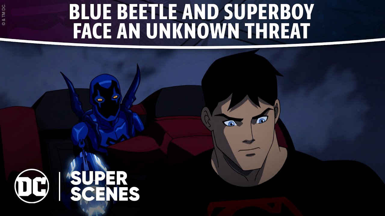 Young Justice: Blue Beetle and Superboy | DC - YouTube