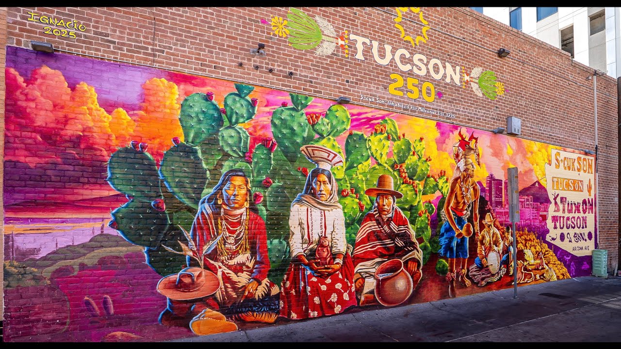 Tucson 250th Birthday Downtown Mural Project Documentary | Public Art ...