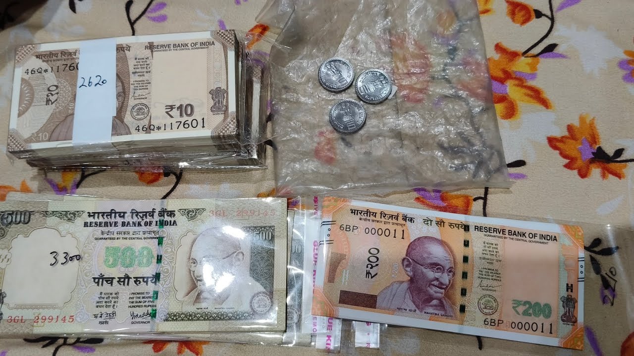 Buy Old 500 Rupees Notes Value | 200 Rupees Fancy Number Set Value| 10 ...