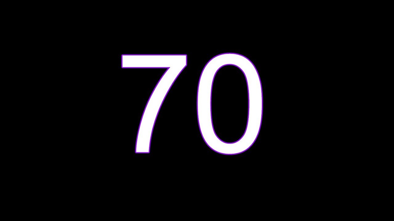 Numbers in Russian. 70 (seventy). Tens. How to pronounce and spell ...