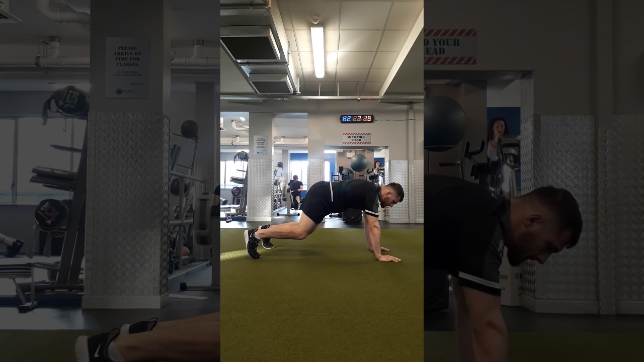 Bent legs dynamic downward dog - YouTube