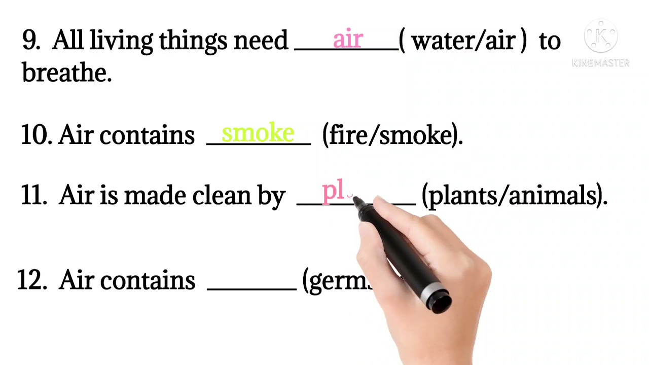 CLASS 1 EVS WORKSHEET AIR_EVS WORKSHEET CLASS 1 AIR _DIFFERENT TYPES OF ...