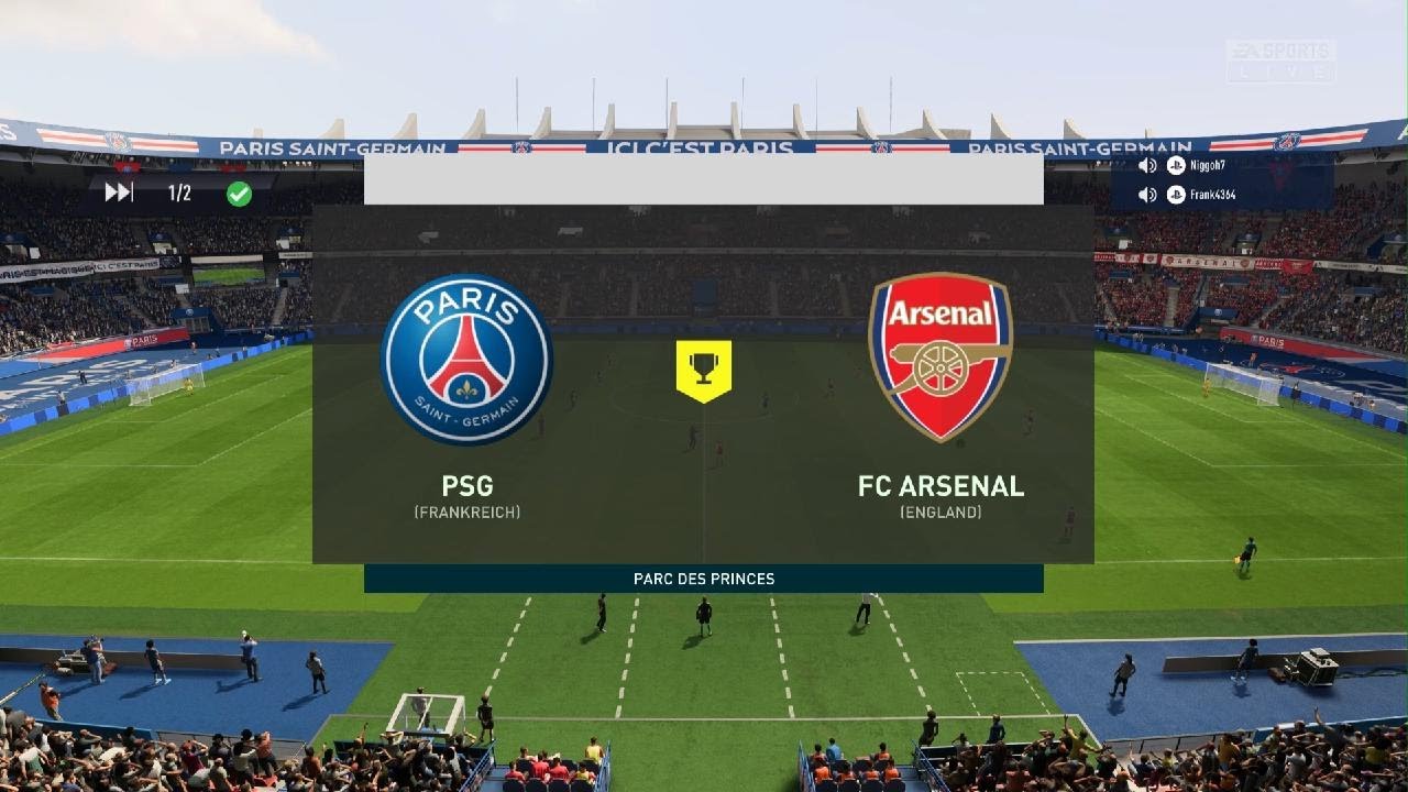 PSG gg FC Arsenal - YouTube