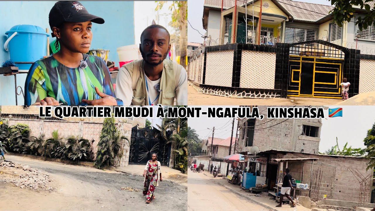 VOICI LE QUARTIER MBUDI DANS LA COMMUNE DE MONT-NGAFULA, KINSHASA 🇨🇩 ...