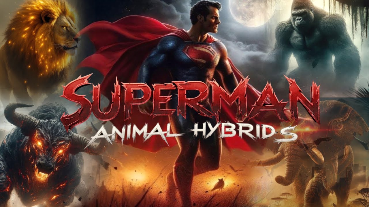 Superman Transformed: Unstoppable Hybrid Beasts in Action! - YouTube