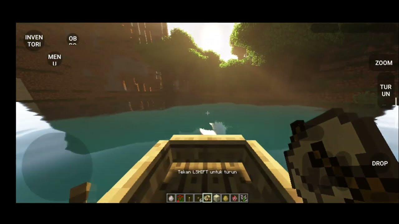 BSL shader Minecraft pojav launcher android gameplay - YouTube