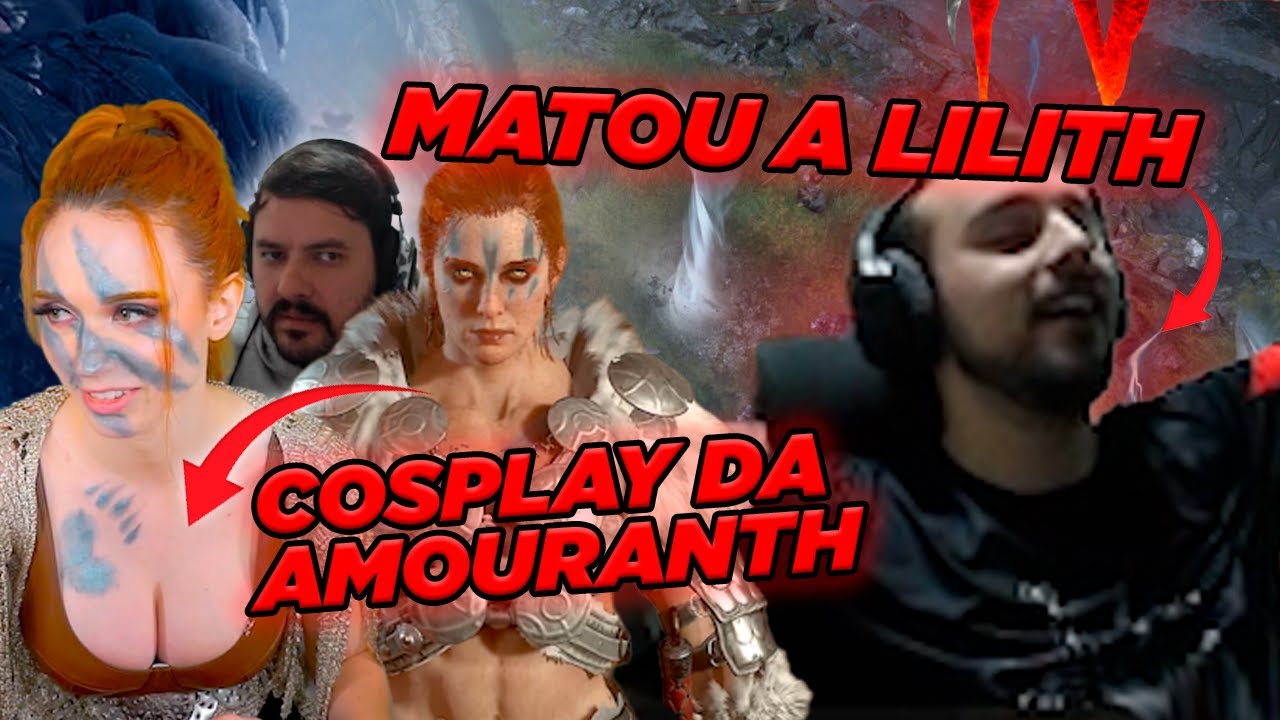 TIROU NO MEIO DA LIVE, LEVOU SUSTO E COSPLAY DA AMOURANTH! #diablo # ...