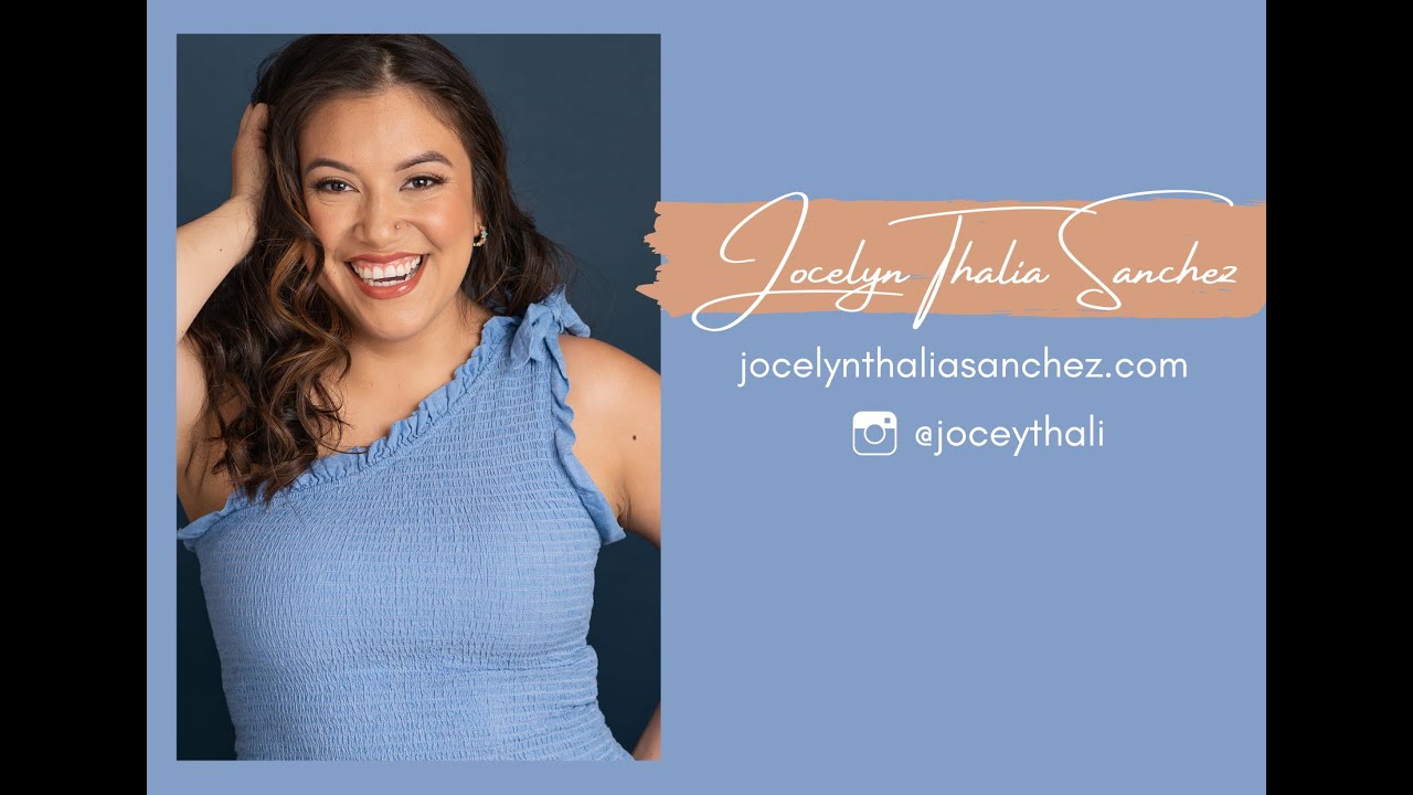 Jocelyn Thalia Sanchez Dance Reel - YouTube