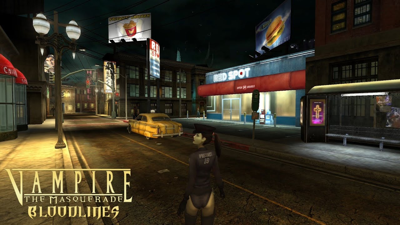Vampire: The Masquerade – Bloodlines - Ambience - Hollywood - YouTube