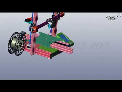 Service Tutorial Ender - 3 Max Neo Replace the Hotbed Slider - YouTube