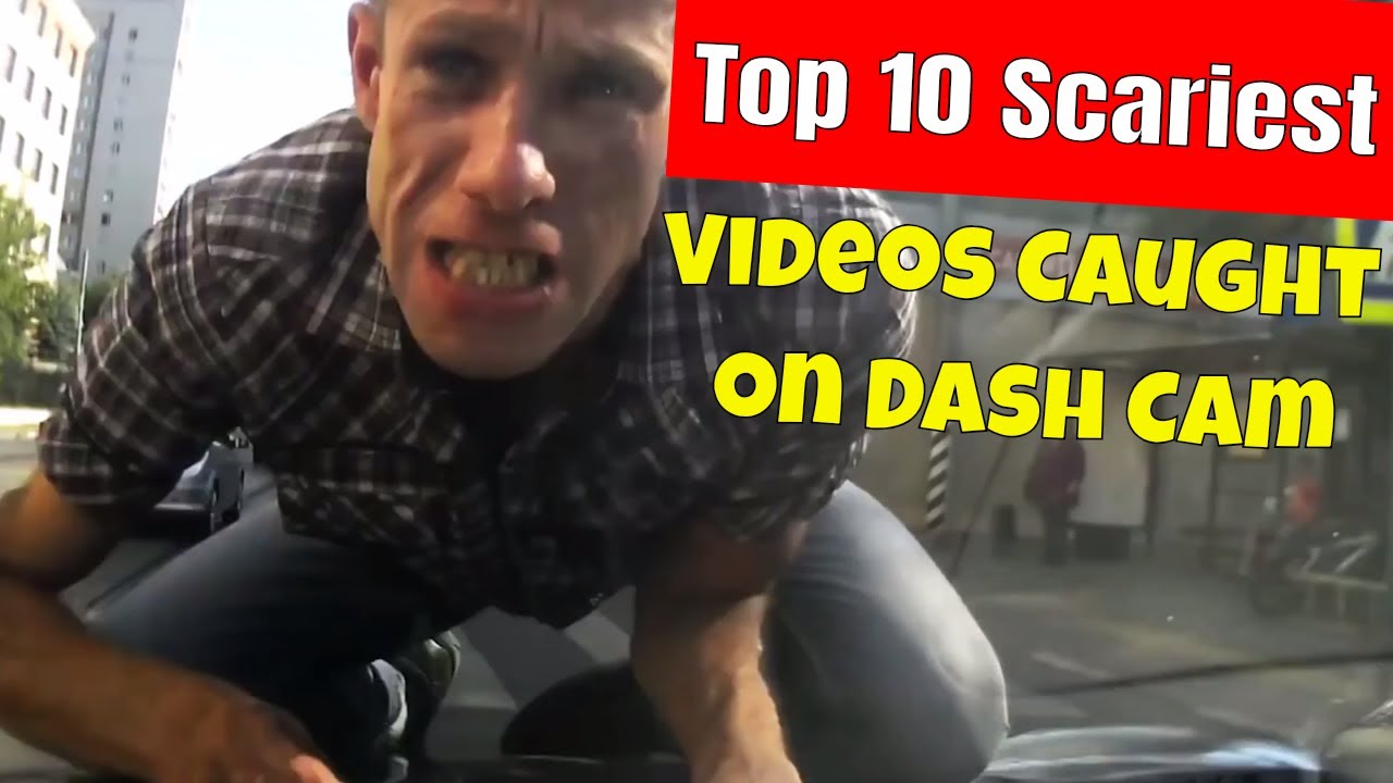 Top 10 Scariest Videos Caught on Dash Cam - YouTube