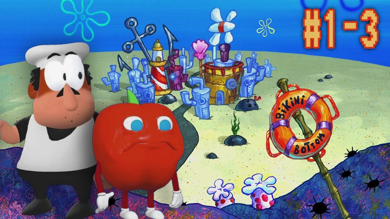 Pizza Tower in Spongebob #1-3 - YouTube