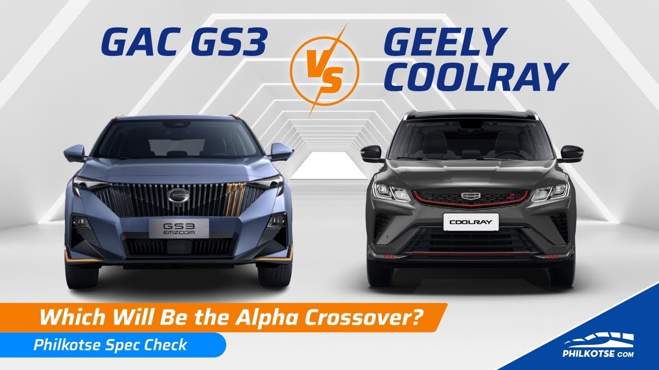 GAC GS3 Emzoom vs Geely Coolray Sport | Philkotse Spec Check - YouTube