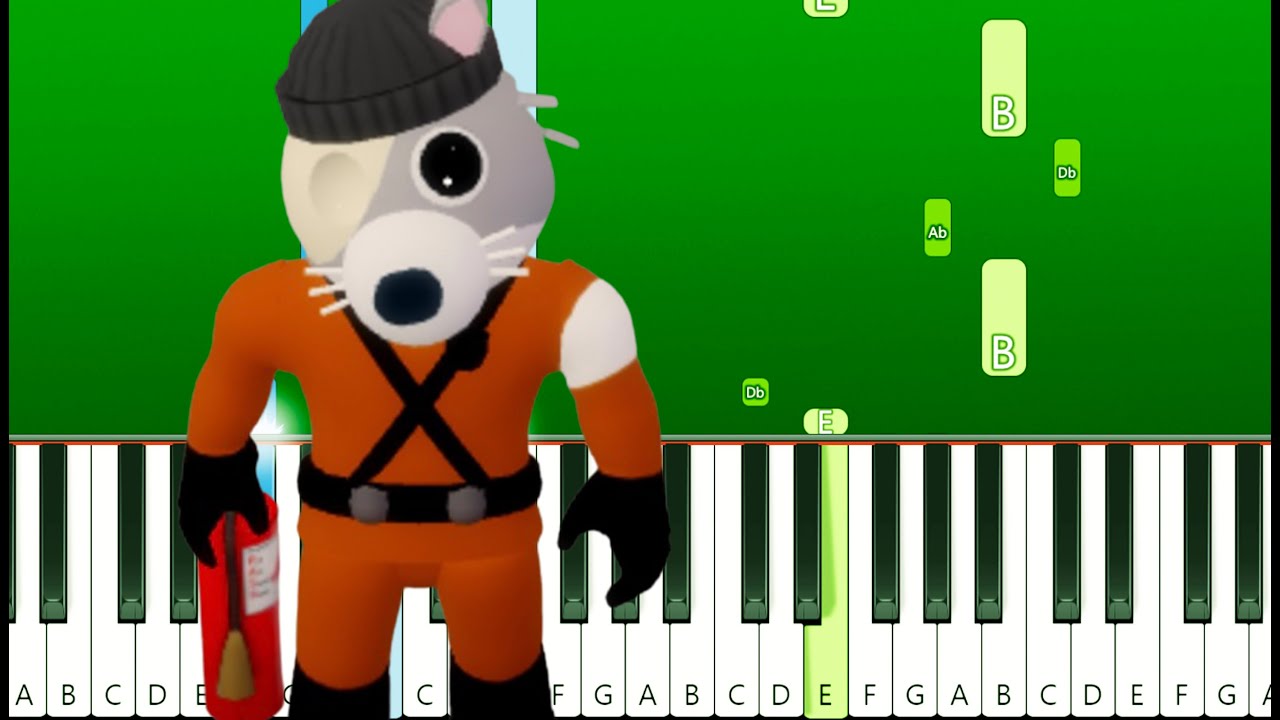 Piggy Book 2 Chapter 8 Scary Shanty | Archie Theme Piano Tutorial - YouTube