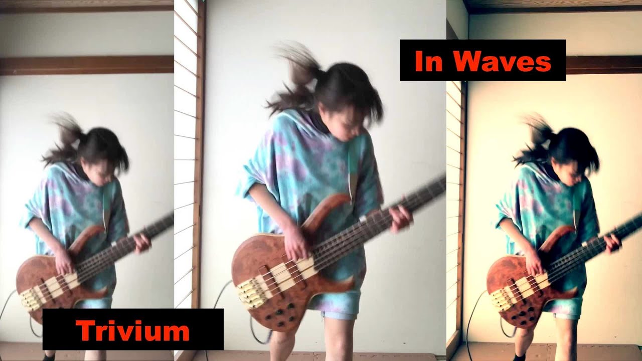 #Trivium - In Waves - bass - #cover #トリヴィアム - YouTube