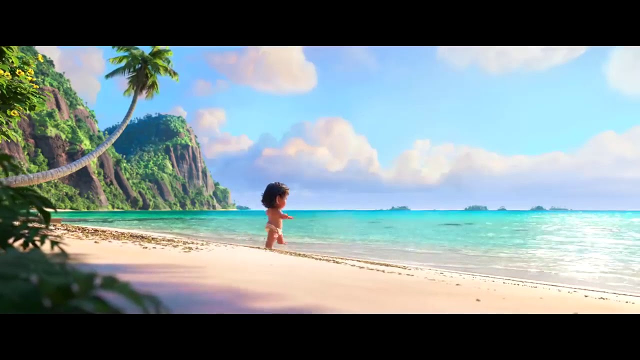 Moana movie clip | Moana best clips | Moana and the ocean clip| the ...