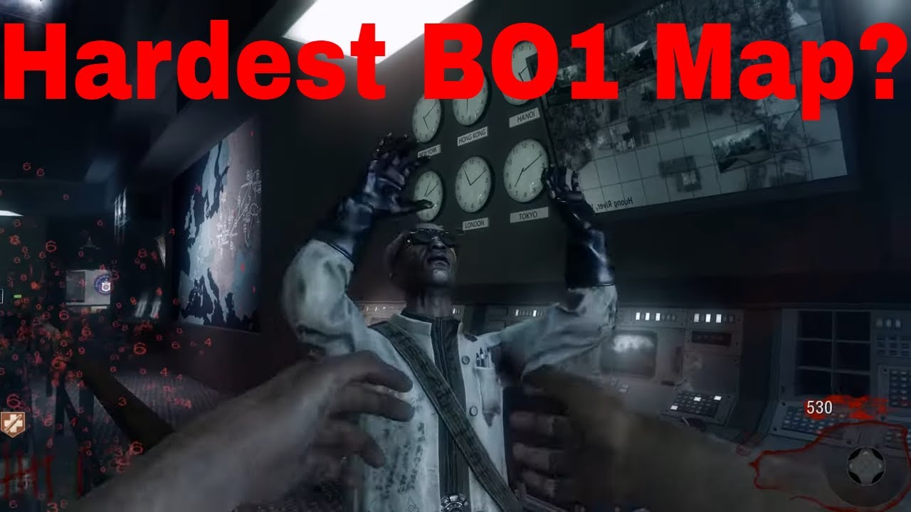 Black Ops 1 Zombies FIVE Challenge (Hard Map Challenge) - YouTube