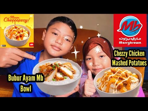 Chezzy Chicken Mashed Potatoes & Chicken Porridge Marrybrown || EXTRA Chezzy!!! - YouTube