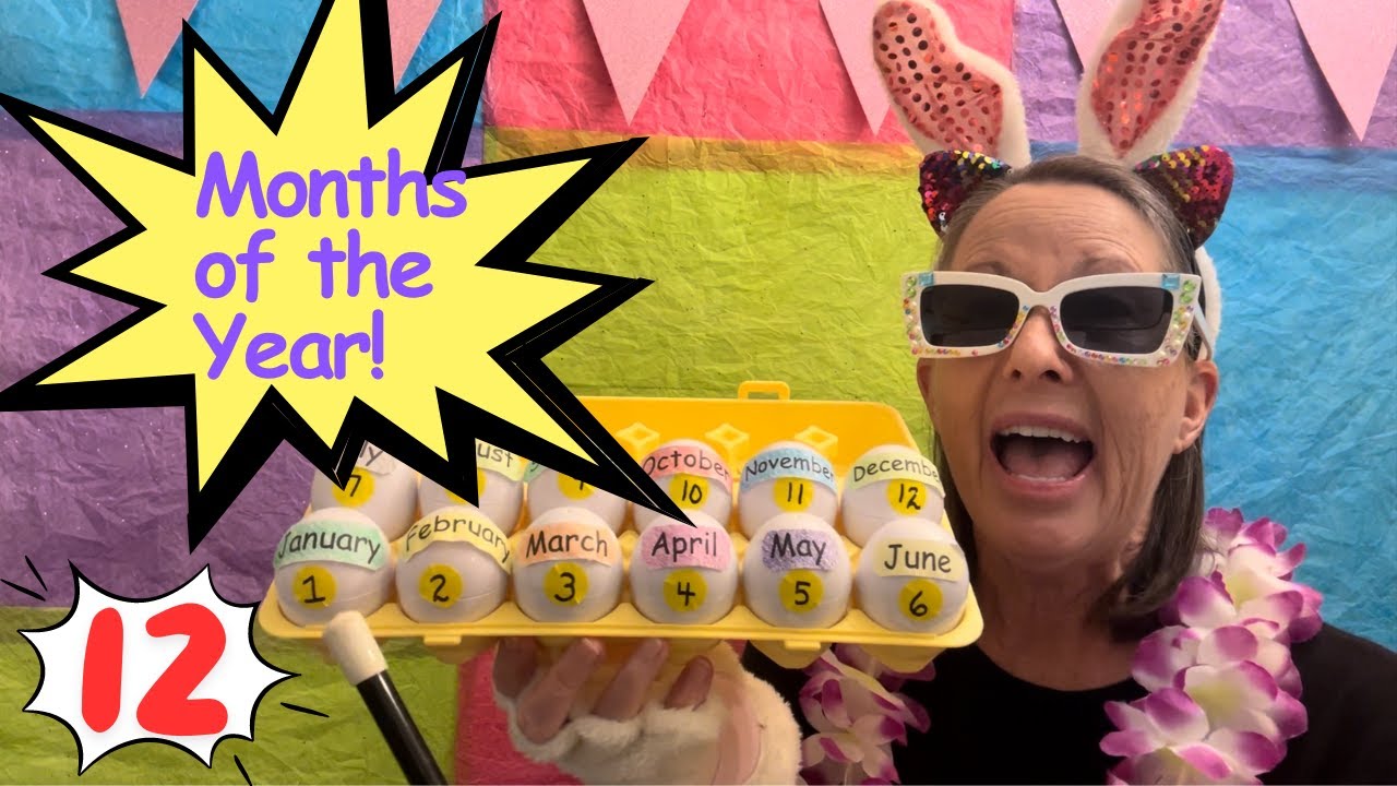Months of the Year! - YouTube