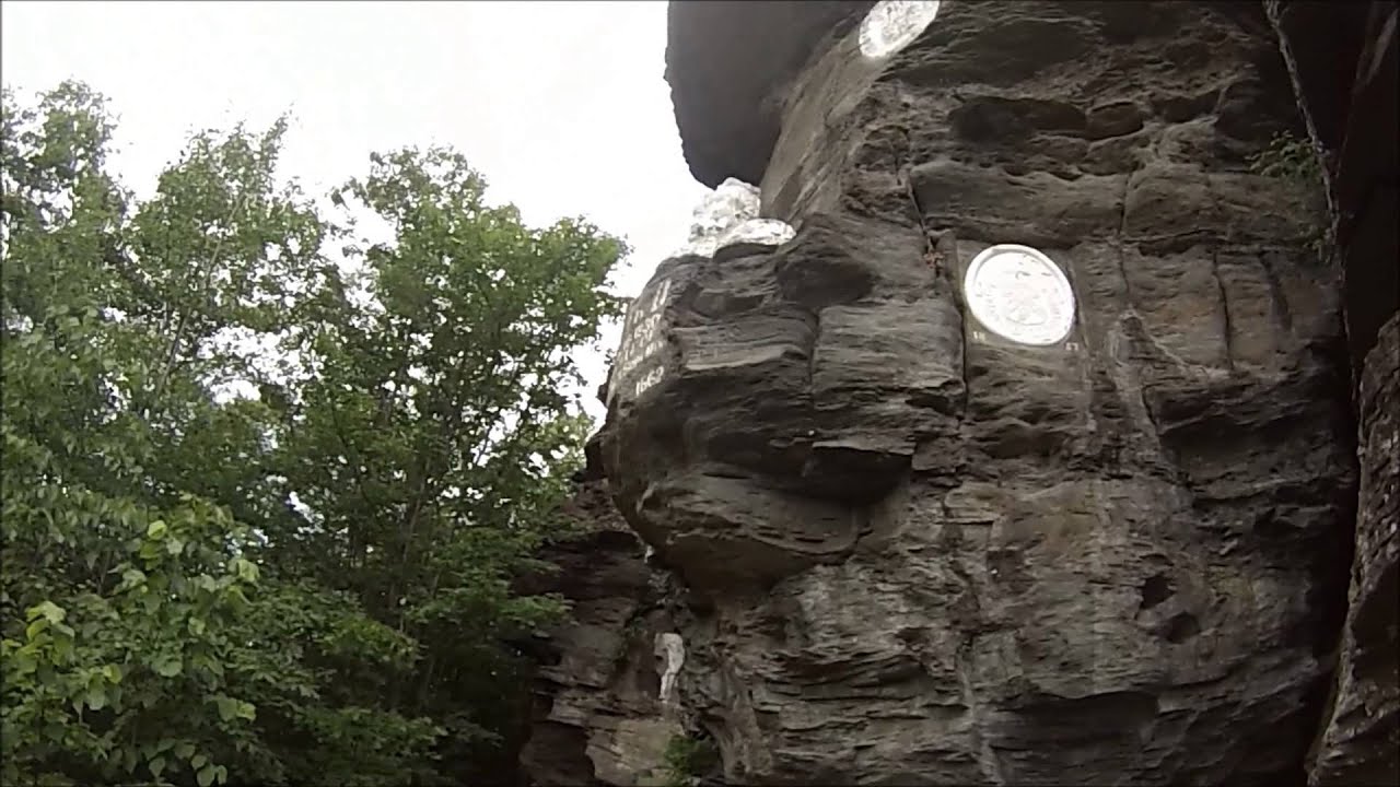 Strange New York Hiking Up Pratt Rocks In Prattsville New York Youtube